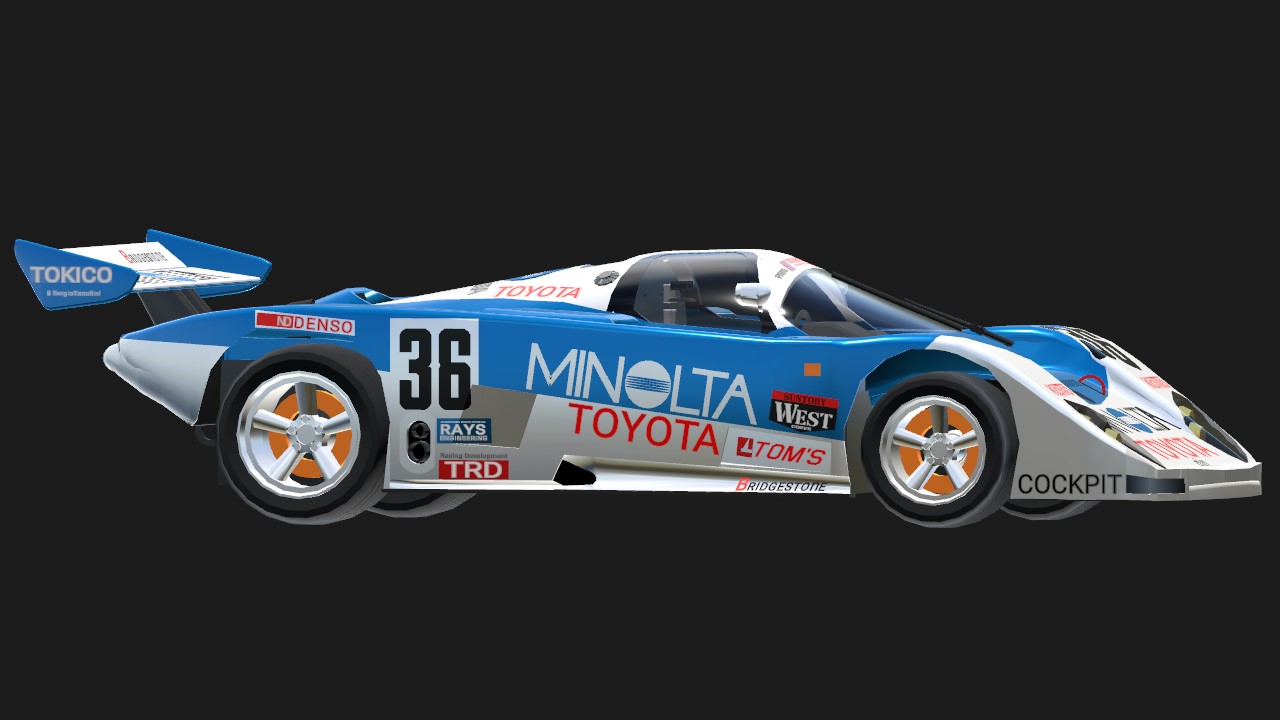 SimplePlanes | MINOLTA Toyota 88C-V Race Car '89