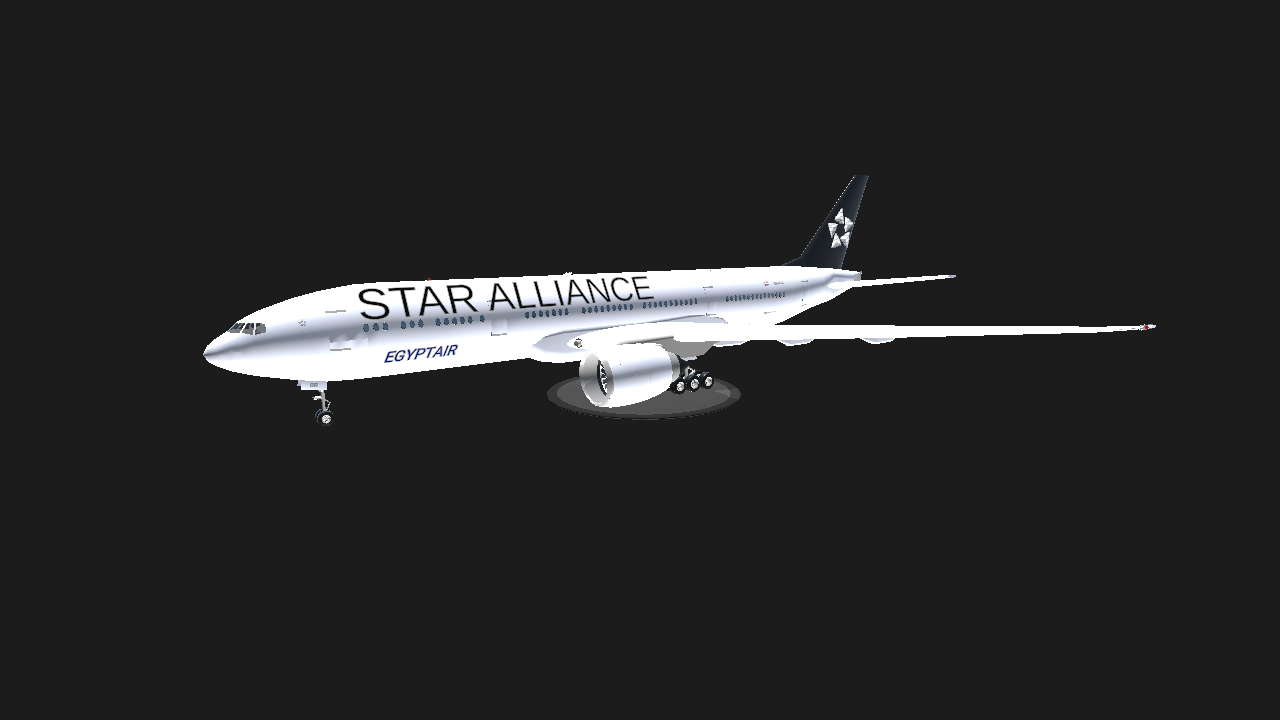 SimplePlanes | B777-200ER EGYPTAIR (STAR ALLIANCE LIVERY)(SU-GBR)