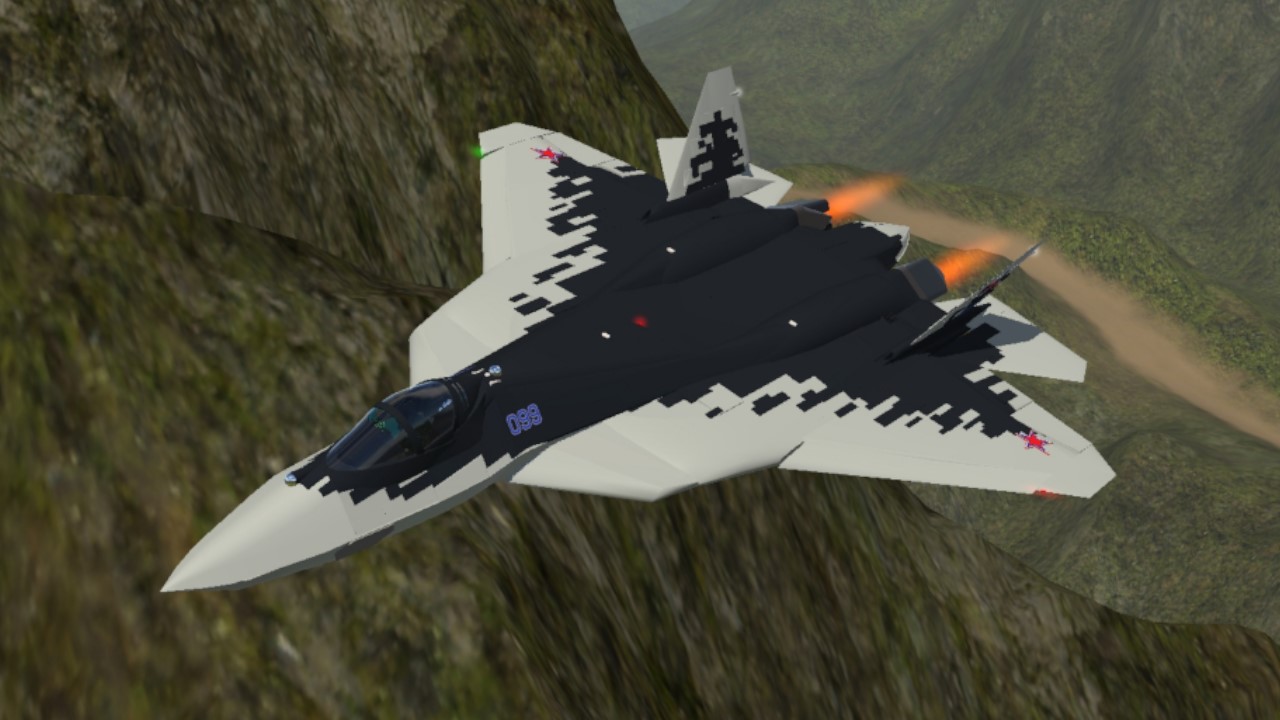 SimplePlanes | SU-57M 'Felon'