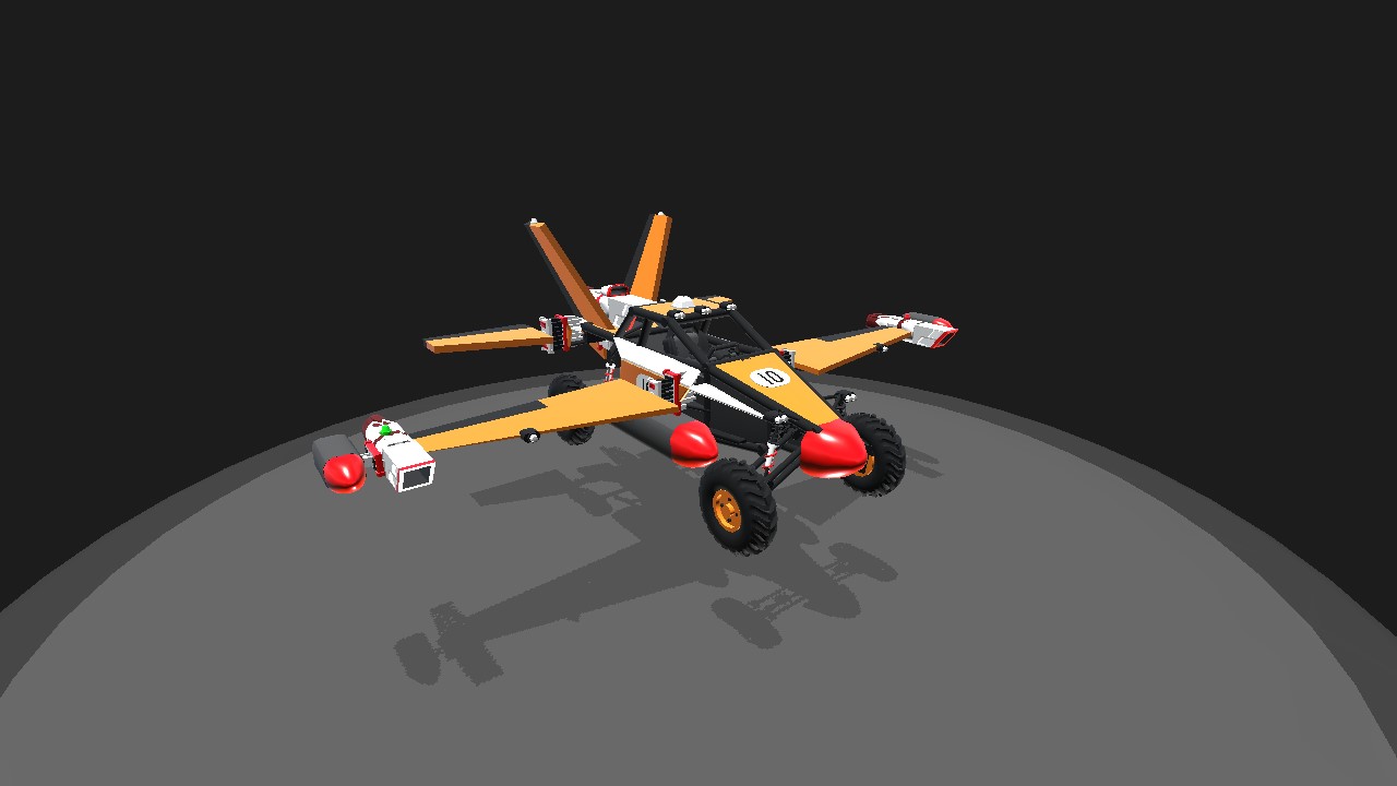 SimplePlanes | Rally Buggy FLYING SWIMMING DRIVING
