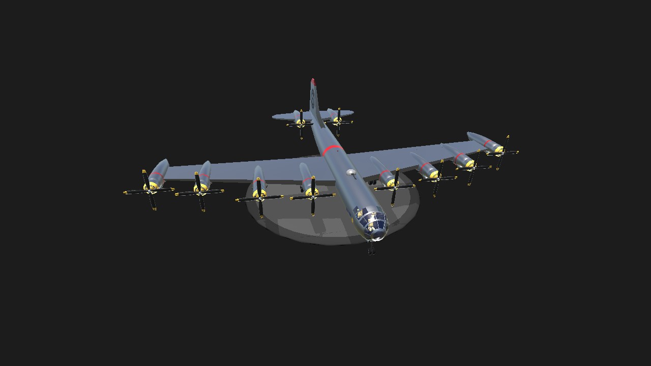 SimplePlanes | Boing Superbomber (the ear ache)