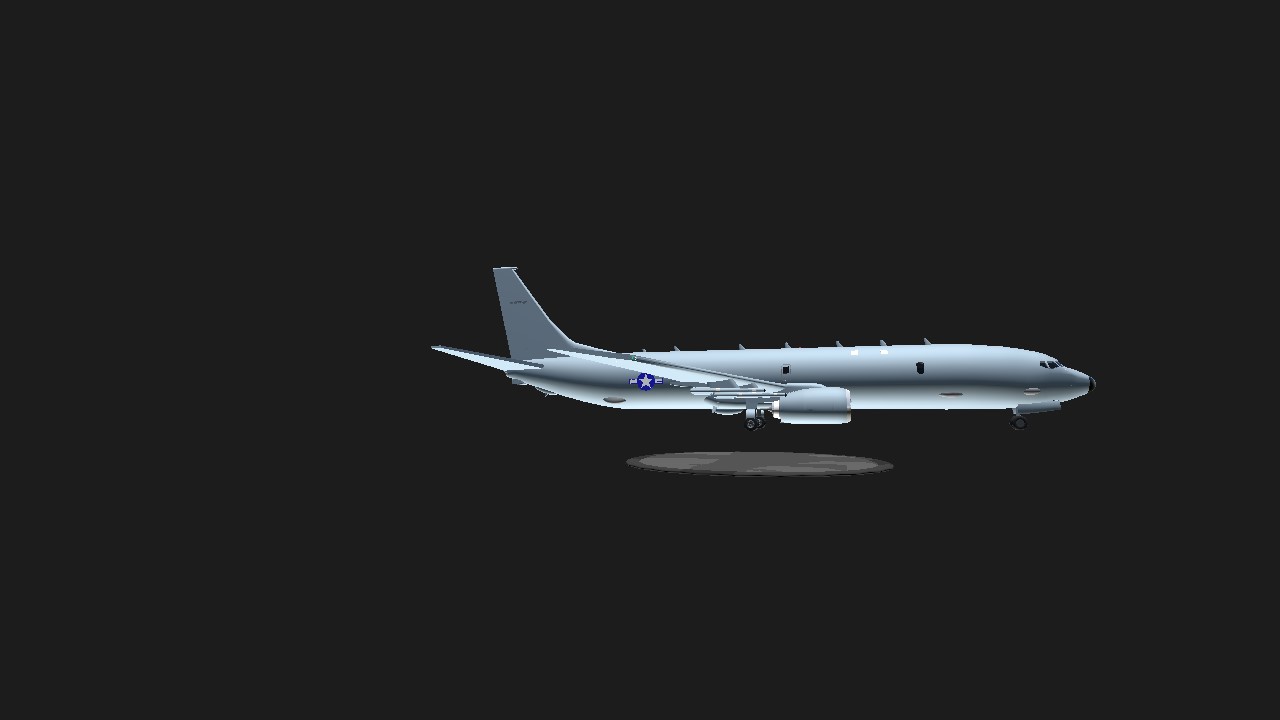SimplePlanes | Boeing 737 P-8A VP-48 Vikings Unfinished livery