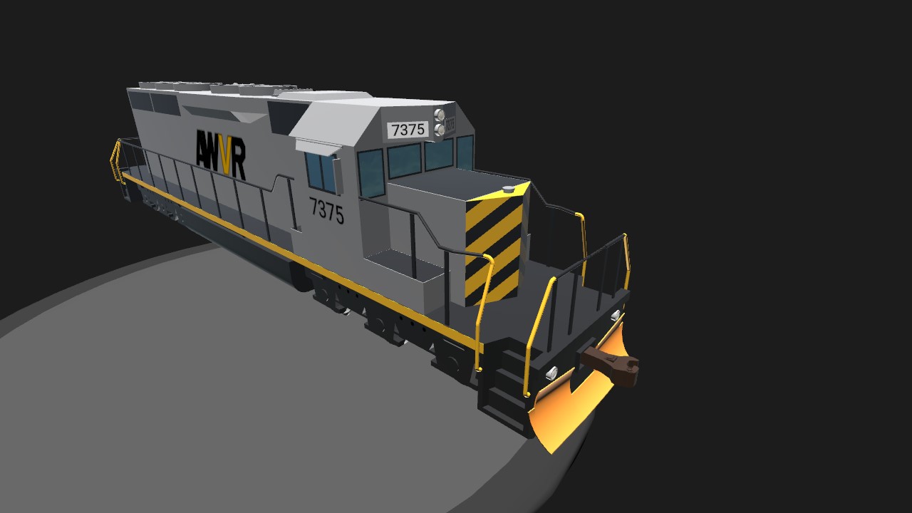 SimplePlanes | 1983 EMD SD40 AWVR 7375