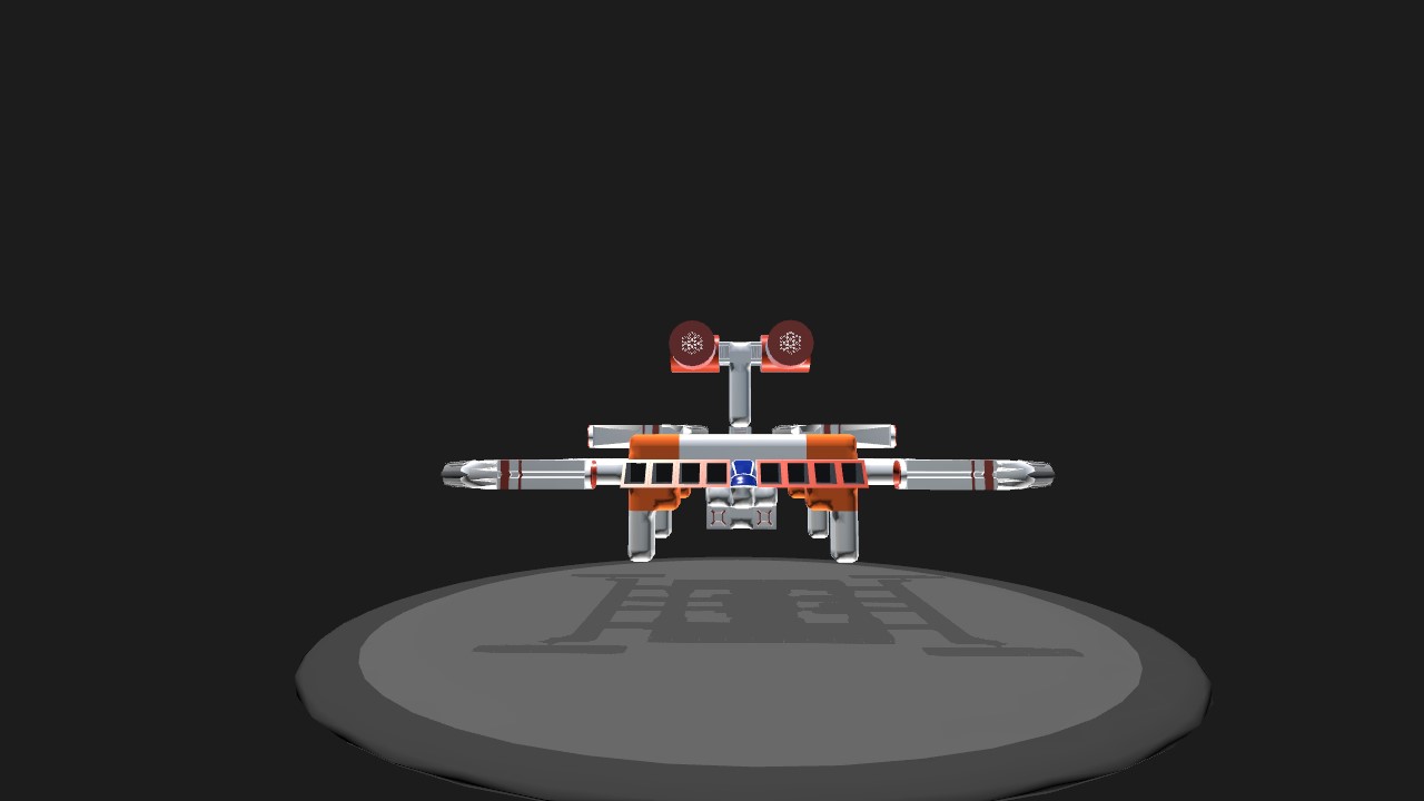SimplePlanes | VTOL craft with powerful auto lock laser gun