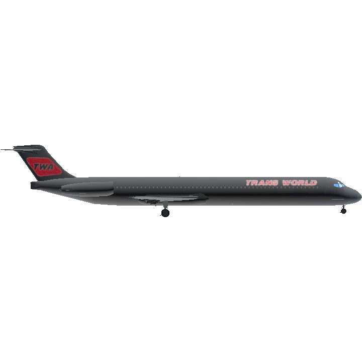 SimplePlanes | Douglas MD-83 TWA