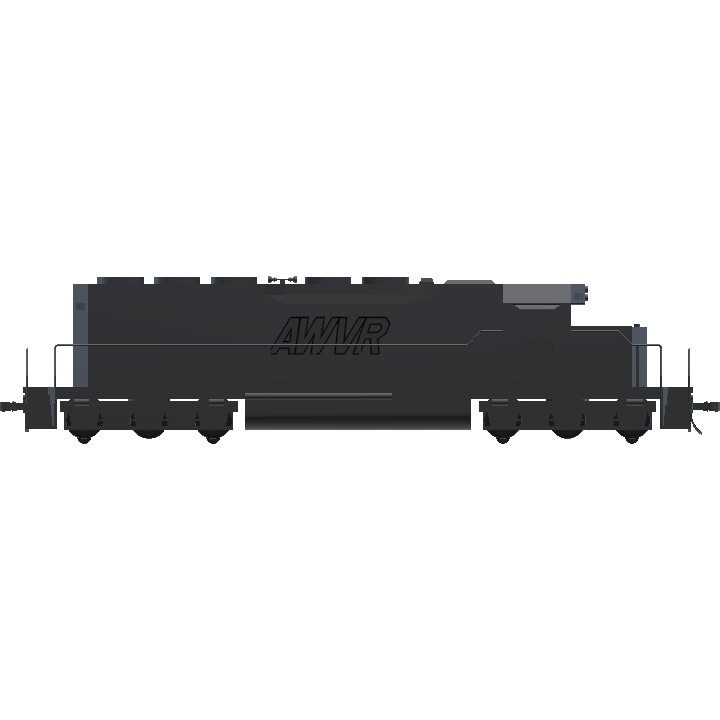 SimplePlanes | 1983 EMD SD40 AWVR 7375