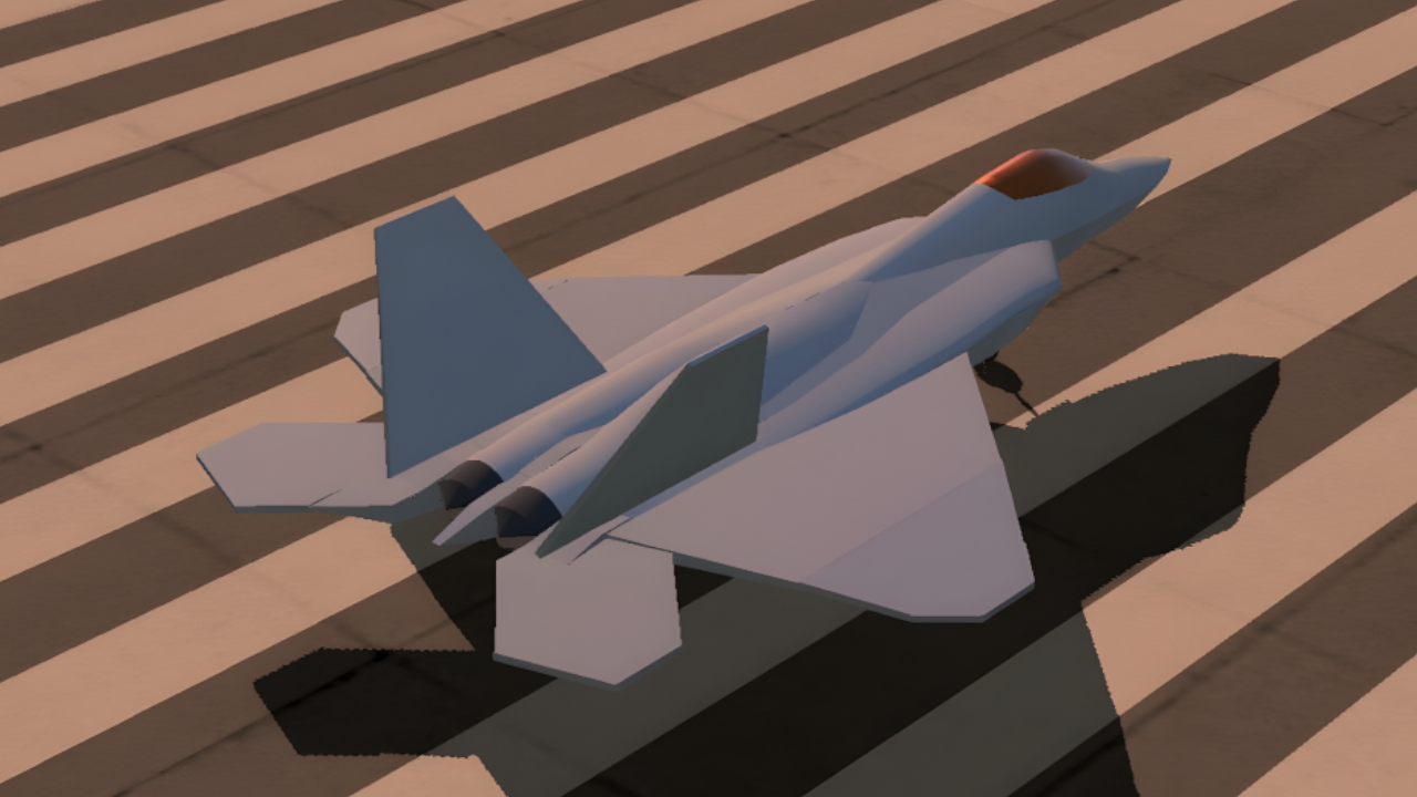 SimplePlanes | F-22 RAPTOR (Simple)