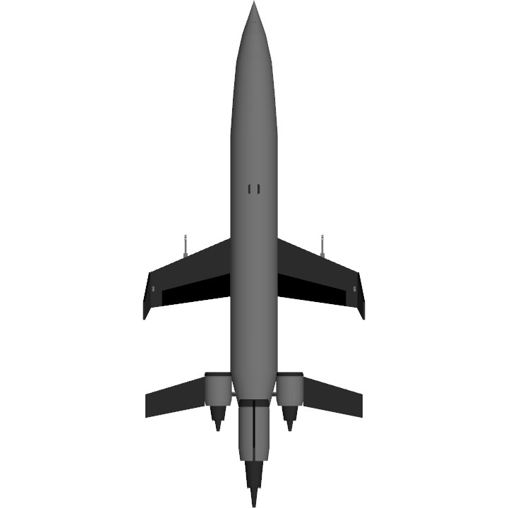 SimplePlanes | SP-E-110 rocketplane hybrid thingy v2