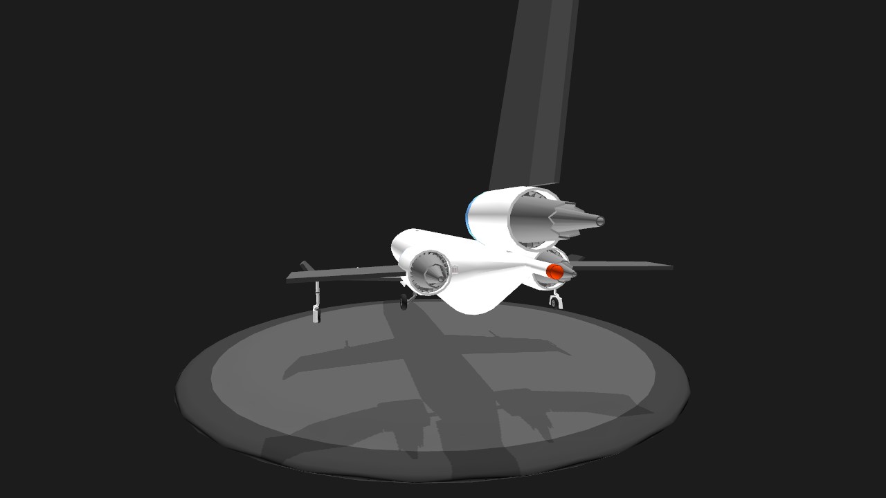 SimplePlanes | SP-E-110 rocketplane hybrid thingy v2