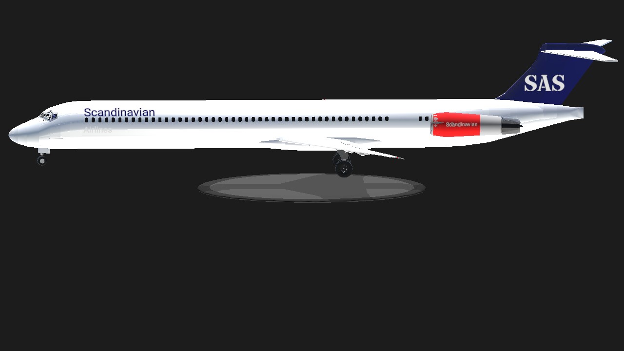 SimplePlanes | Scandinavian Airlines Md-80