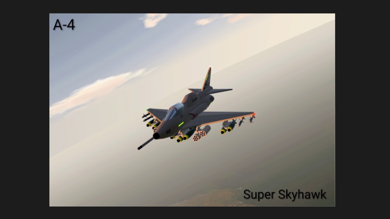 SimplePlanes | A-4 Super Skyhawk