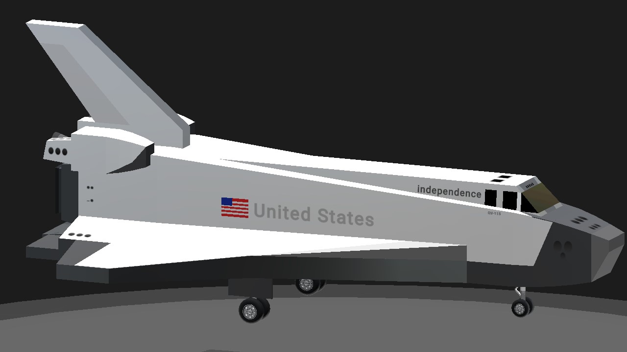 SimplePlanes | OV-115 Independance (2nd Gen Custom Shuttle)