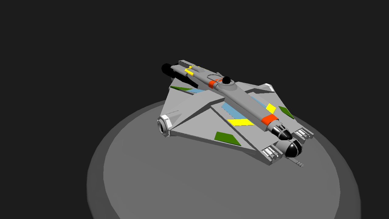 SimplePlanes | Ghost (Star wars Ship