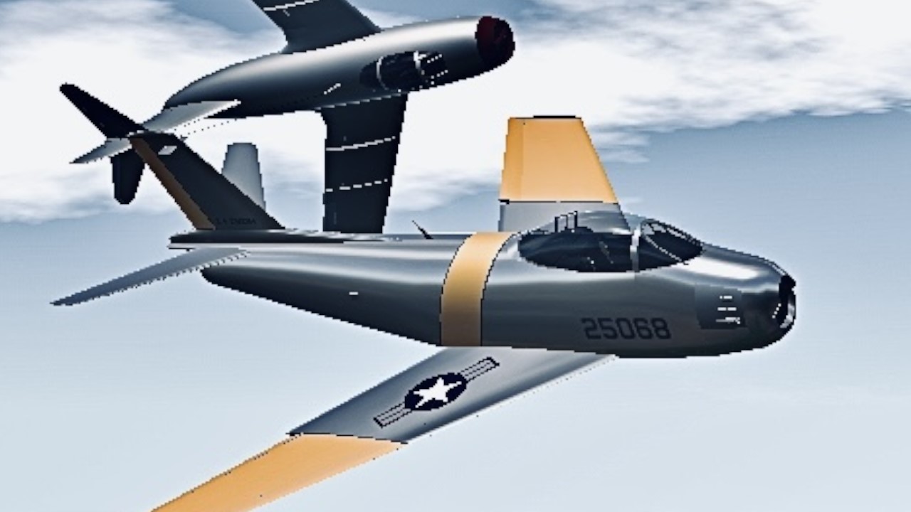 SimplePlanes | F-86 Sabre