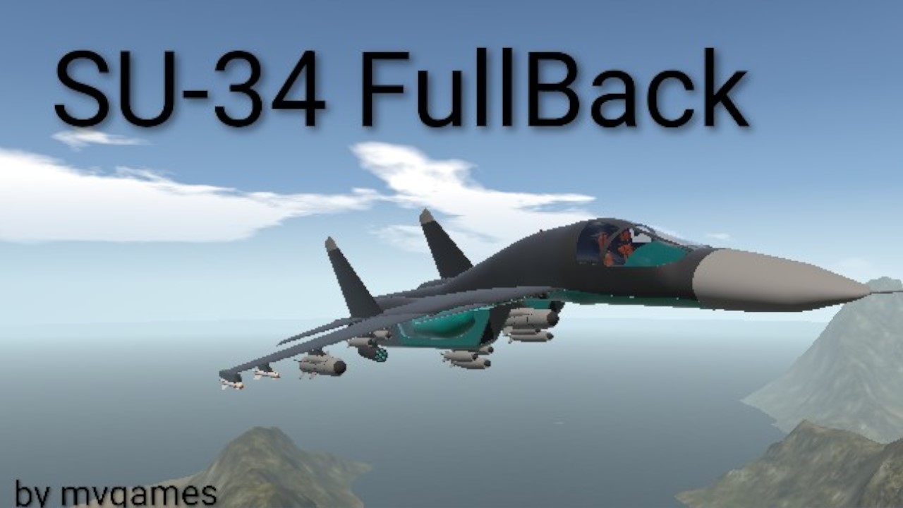 SimplePlanes | SU-34 Fullback