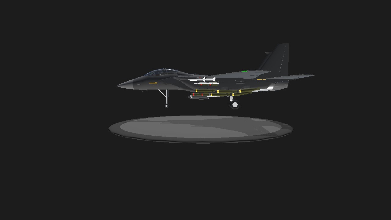 SimplePlanes | F-15E Eagle SCP Sigma 9 unfinished