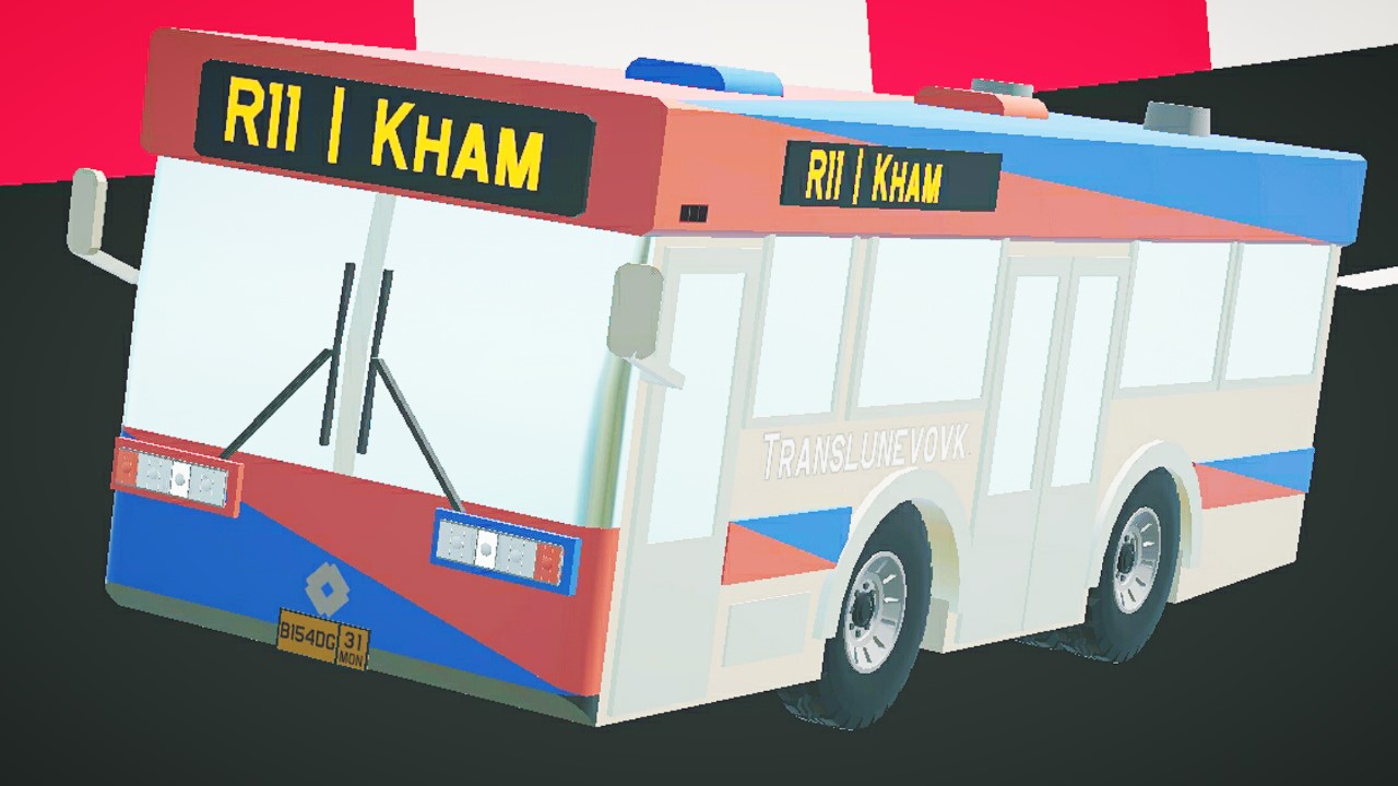 SimplePlanes | 01MA-series ''R11 - Uron-Kham Route'' - City Bus