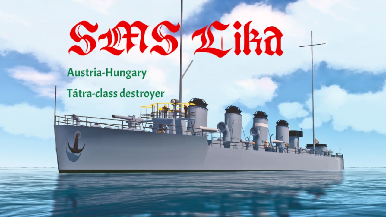 SimplePlanes | Tátra-class destroyer SMS Lika