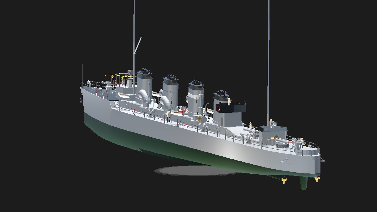 SimplePlanes | Tátra-class destroyer SMS Lika