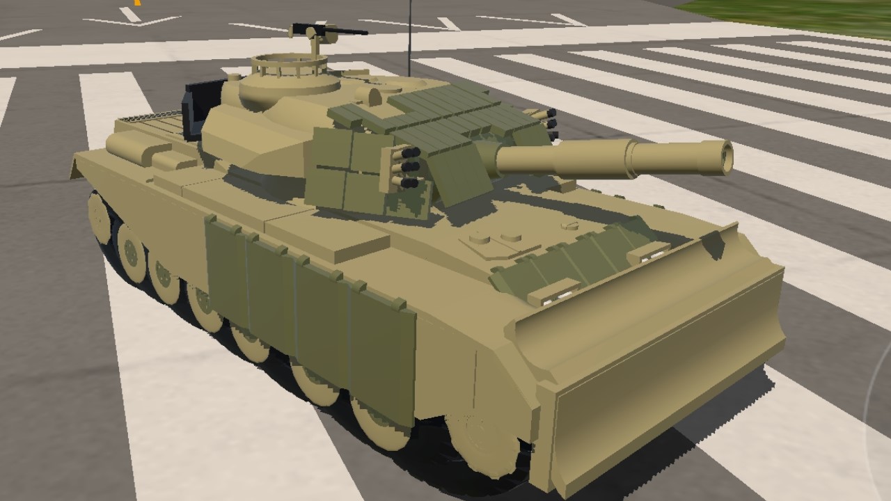 SimplePlanes | [tank] Centurion AVRE simple