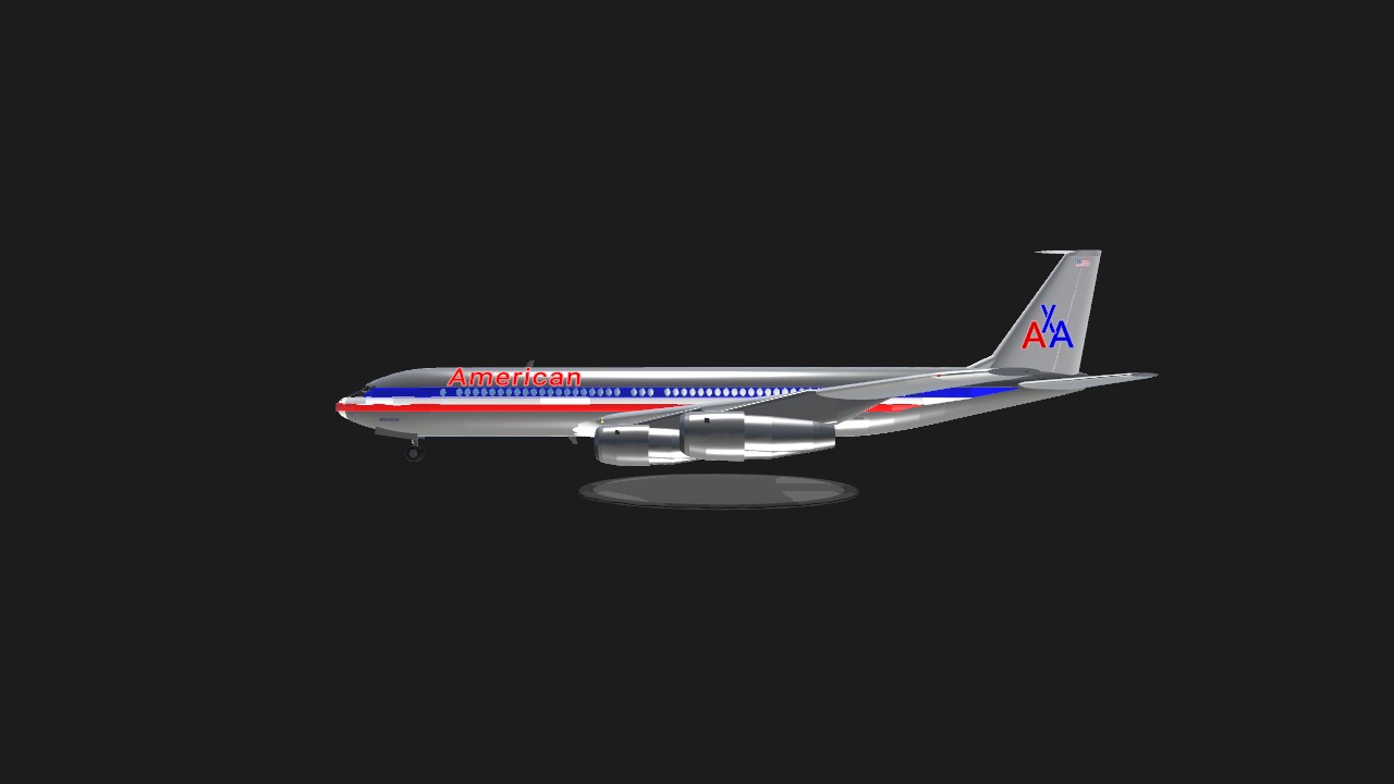 SimplePlanes | American Airlines Boeing 707-323B