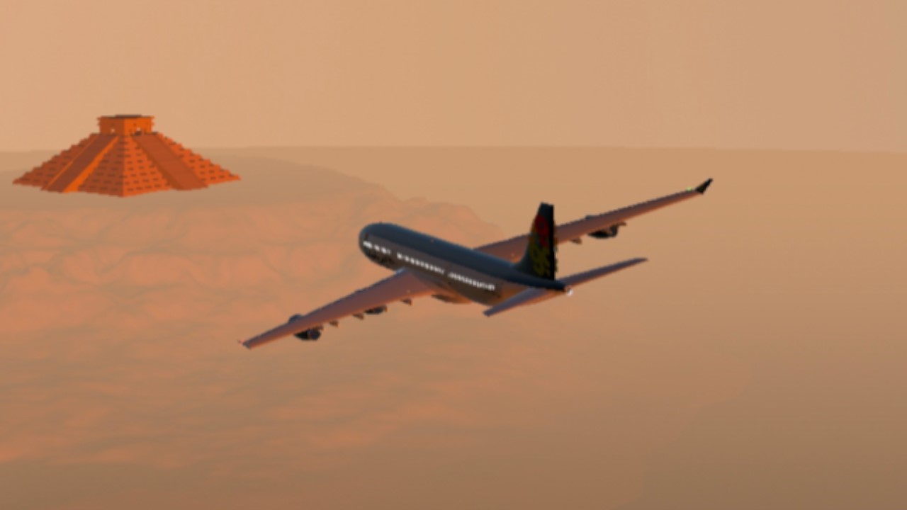 SimplePlanes | Airbus 340-200 AFRIQIYAH 5A-ONE