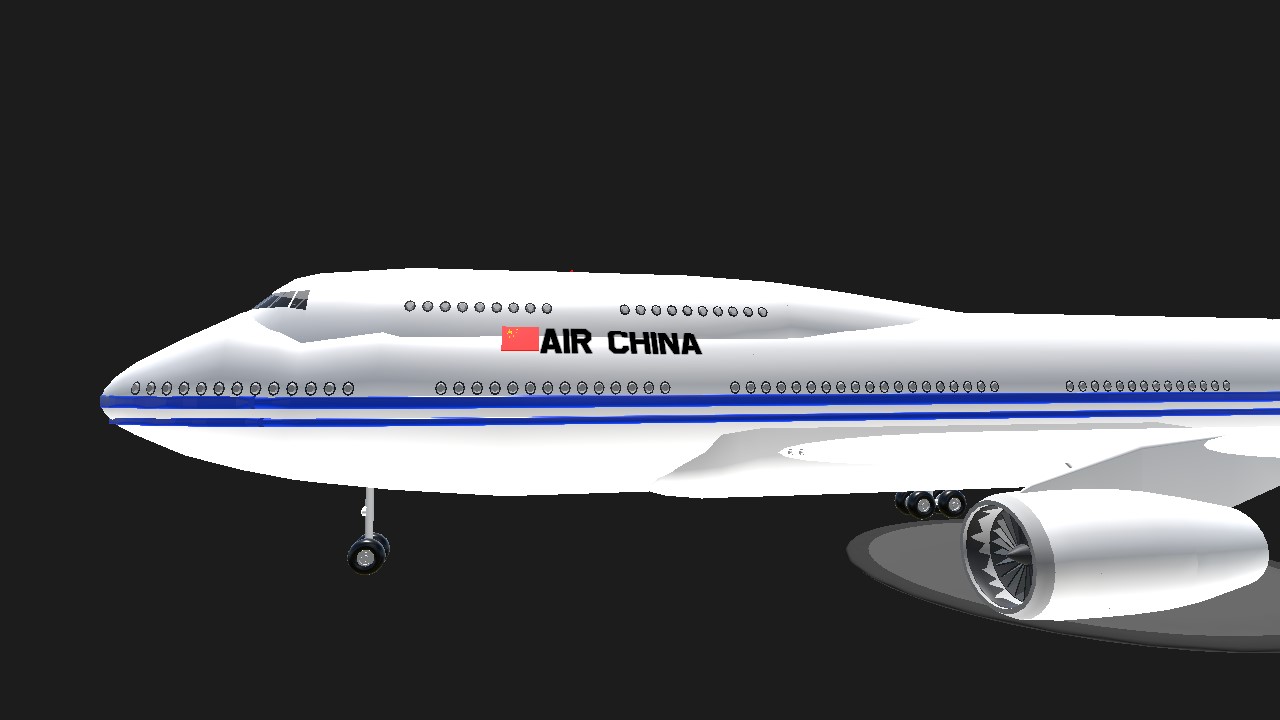 SimplePlanes | Boeing 747-400 AIR CHINA(China Air Force One B-2445 ...