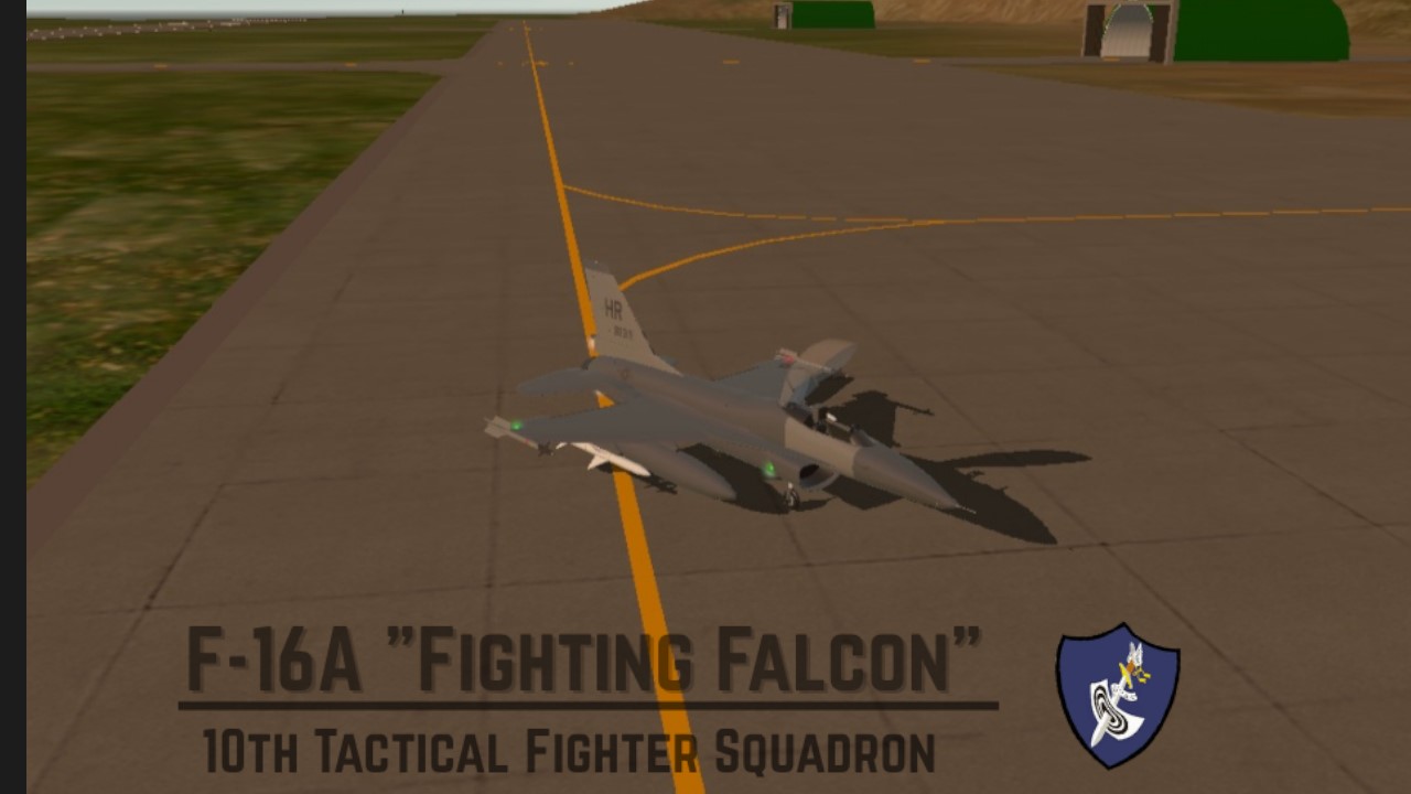 SimplePlanes | F-16A "10th Tactical Fighter Squadron" Edition by Hypno