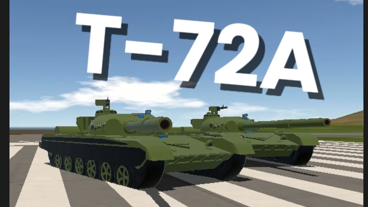 SimplePlanes | [ MCR ] T-72A
