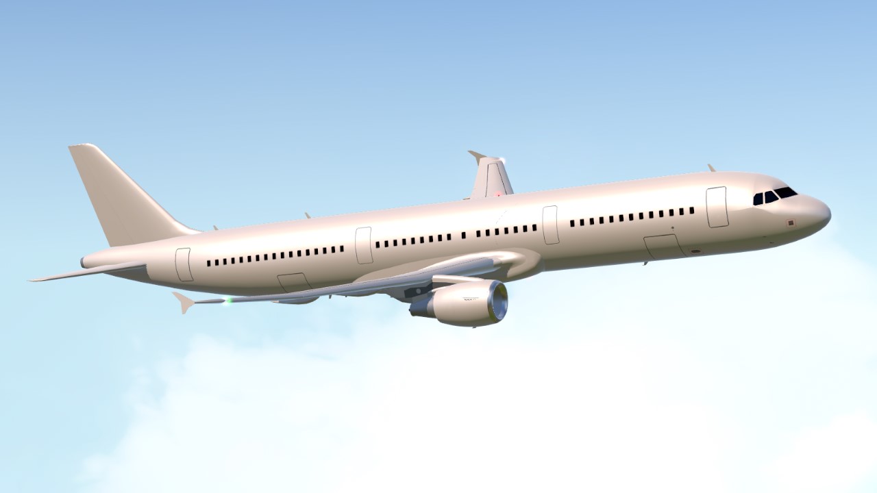 SimplePlanes | Airbus A321 Wingtip Fence - "Early Access"