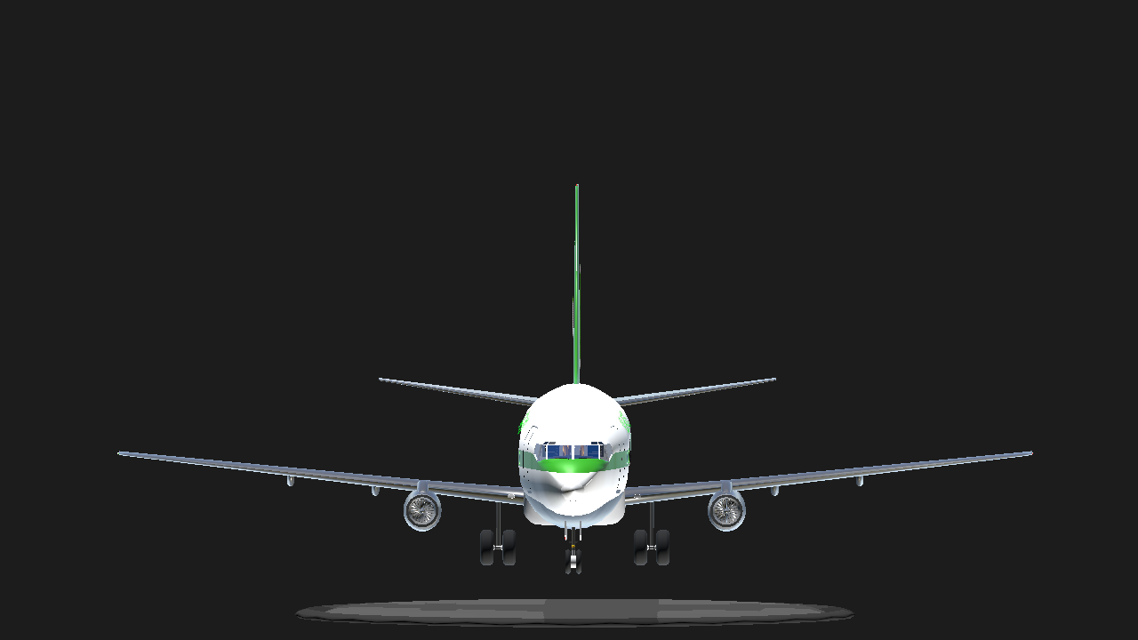 SimplePlanes | Boeing 737-200 Green Airlines