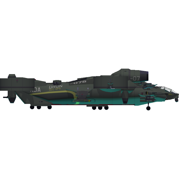 SimplePlanes | DRAGON GUNSHIP test phase 2