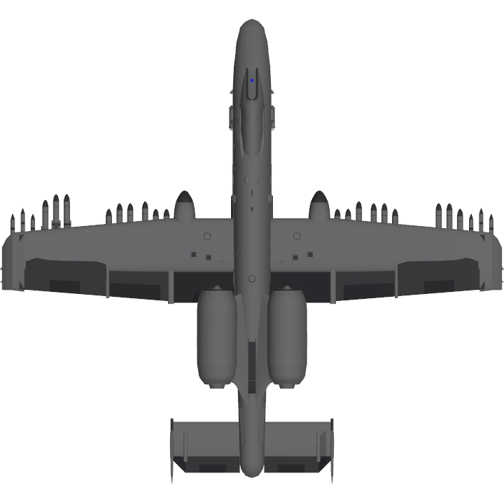 SimplePlanes | A-10 warthog nightmare (with T 45 LIVERY)