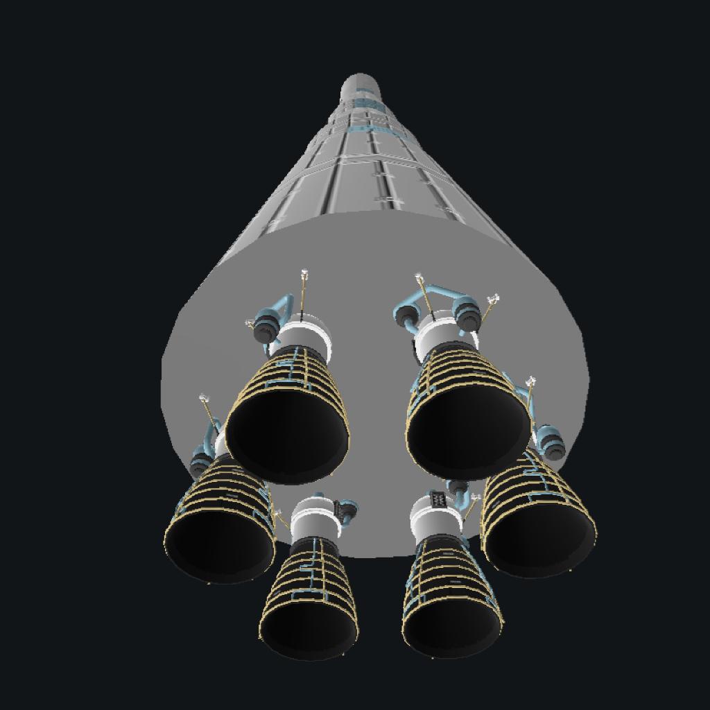 Juno: New Origins | Kaga class Launch Vehicle