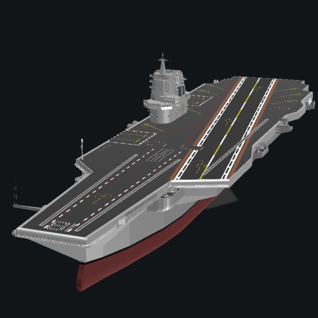 Juno: New Origins | Type-003 Aircraft Carrier ( Low-end Version)