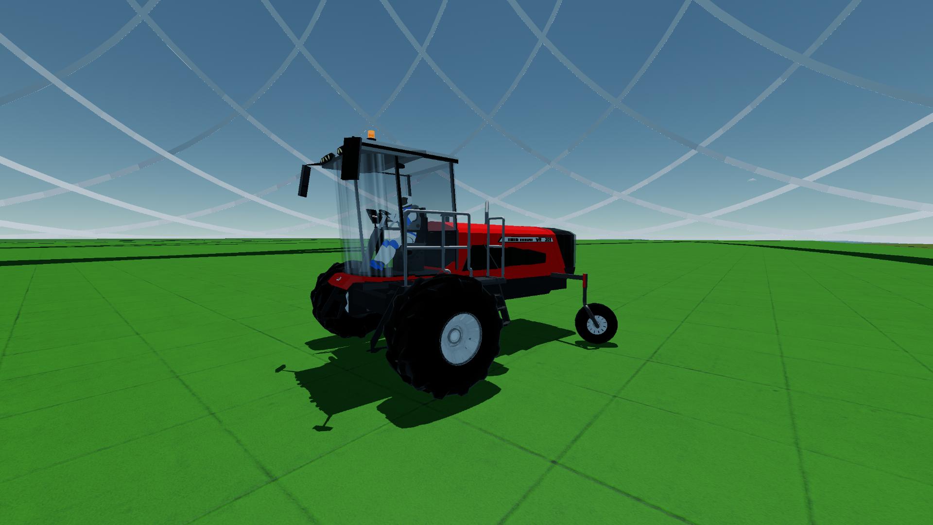 Juno: New Origins | Massey Furguson WR series self-propelled windrower