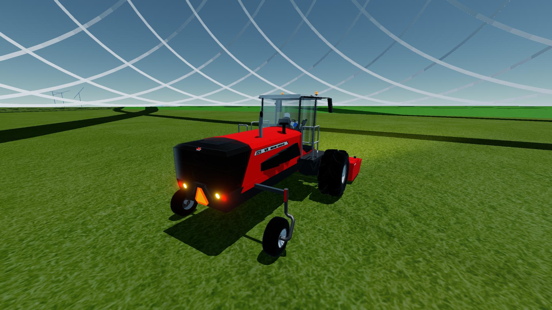 Juno: New Origins | Massey Furguson WR series self-propelled windrower